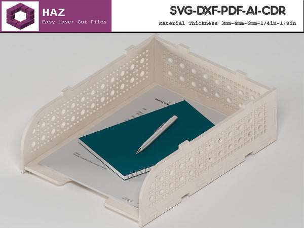 Stackable Paper Trays / Office Letter Document Organizer ...