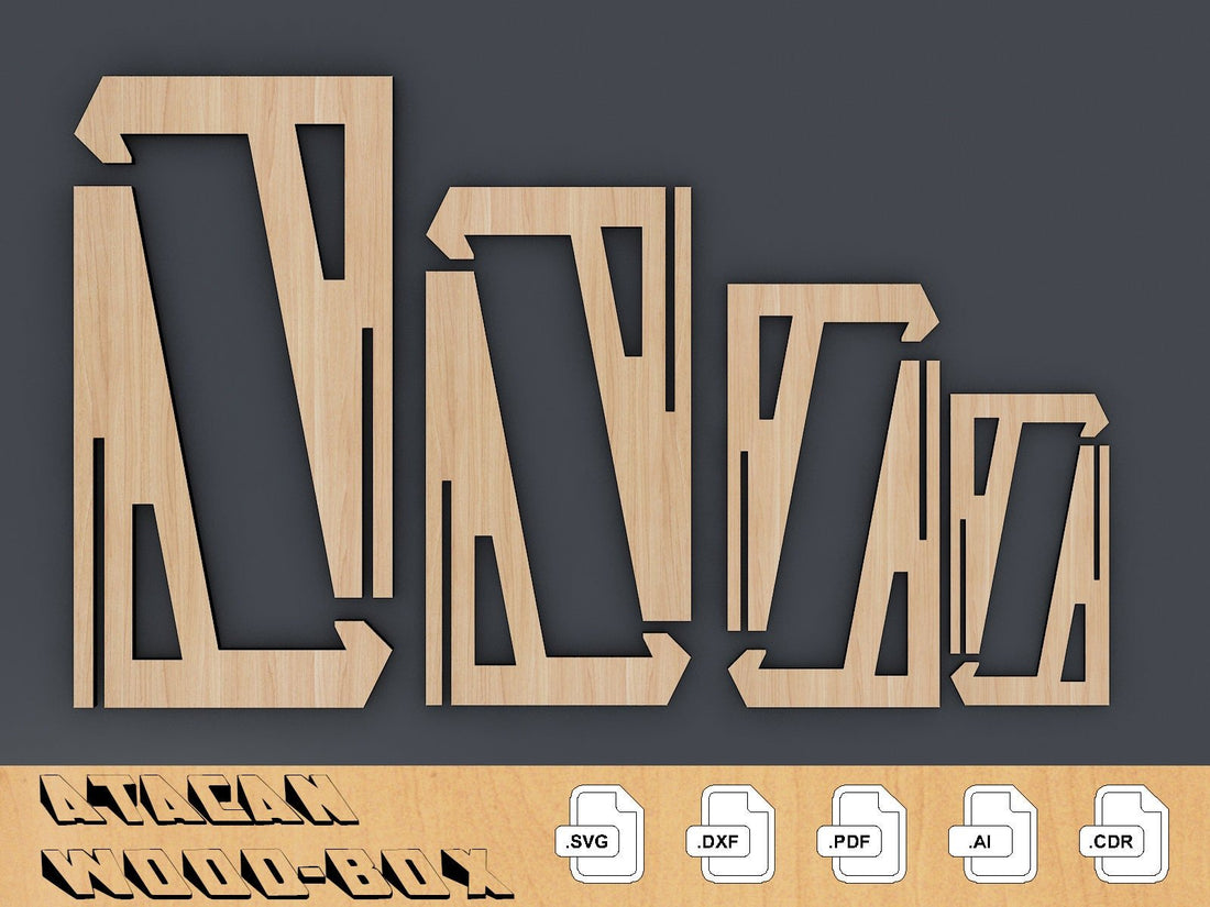 1/8 inch Photo Holder Display Cut Files, Frame Display Stand, Dish Hol ...