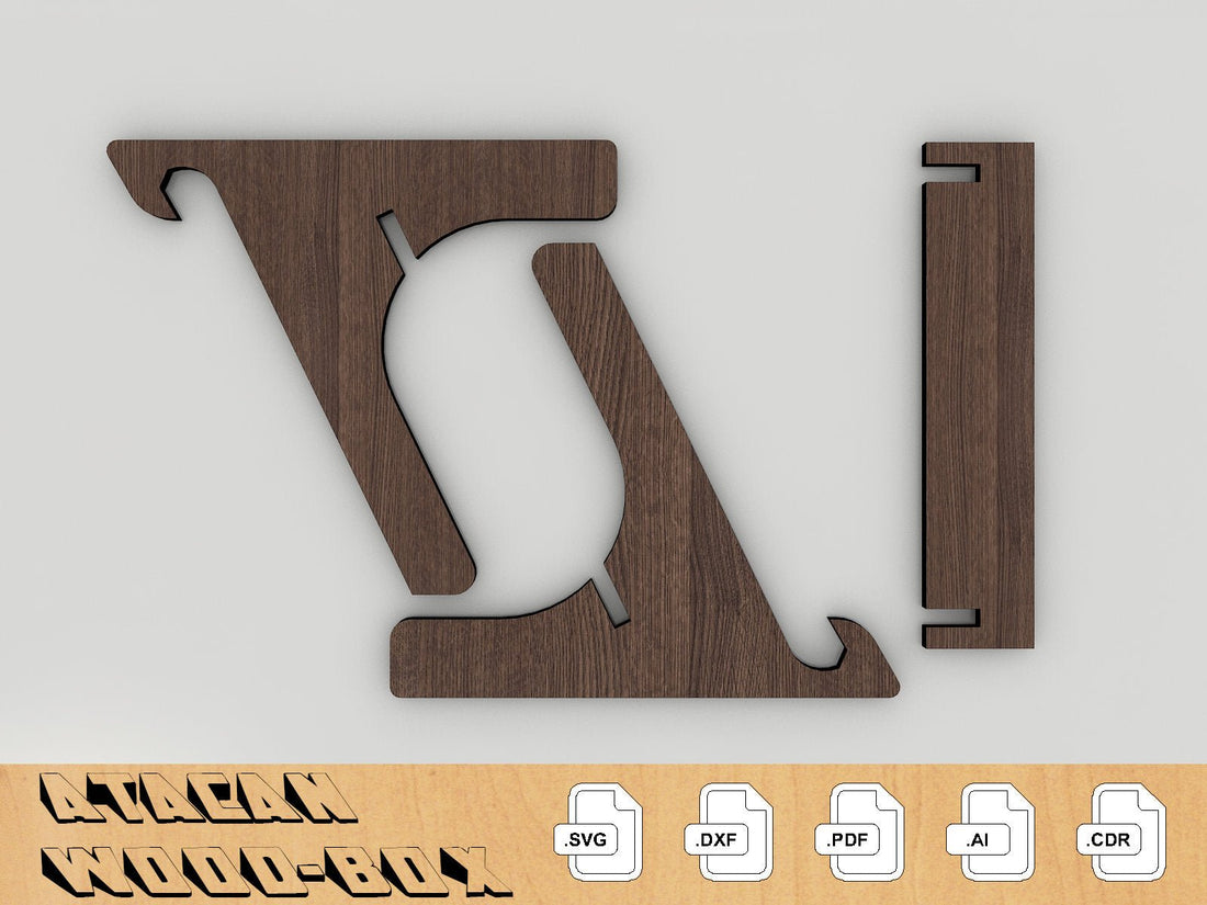 3mm Laser cut Easels Plate Holders, Frame Holder, Photo Frame Display ...