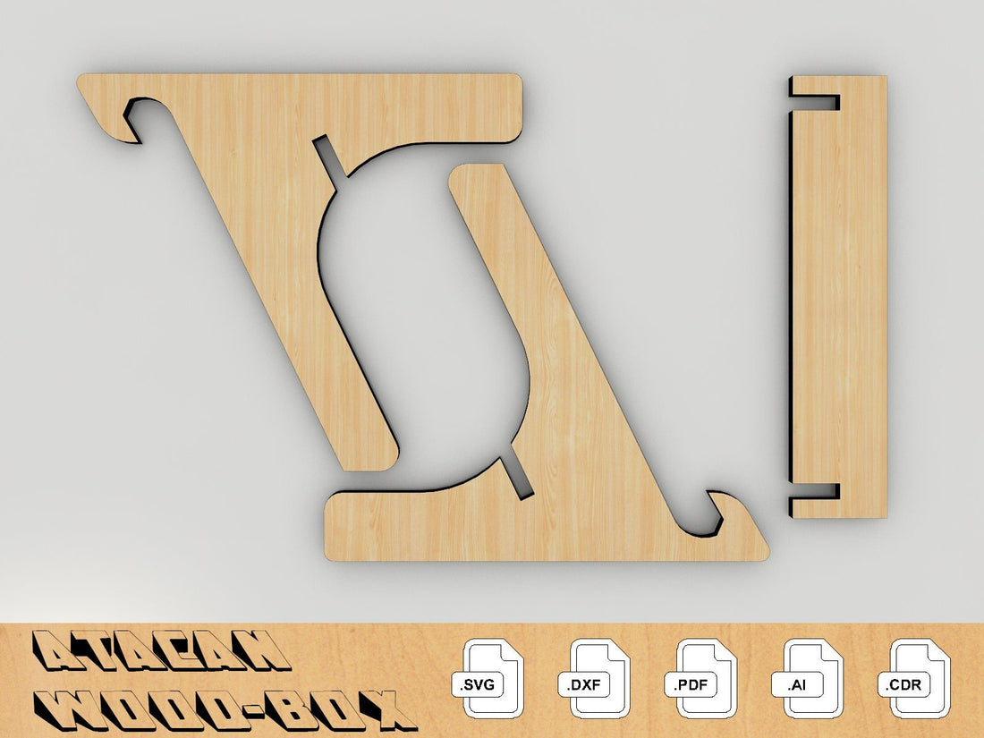 5MM Photo Holder Display, Easel Laser cut SVG file, Picture Frame Stan ...