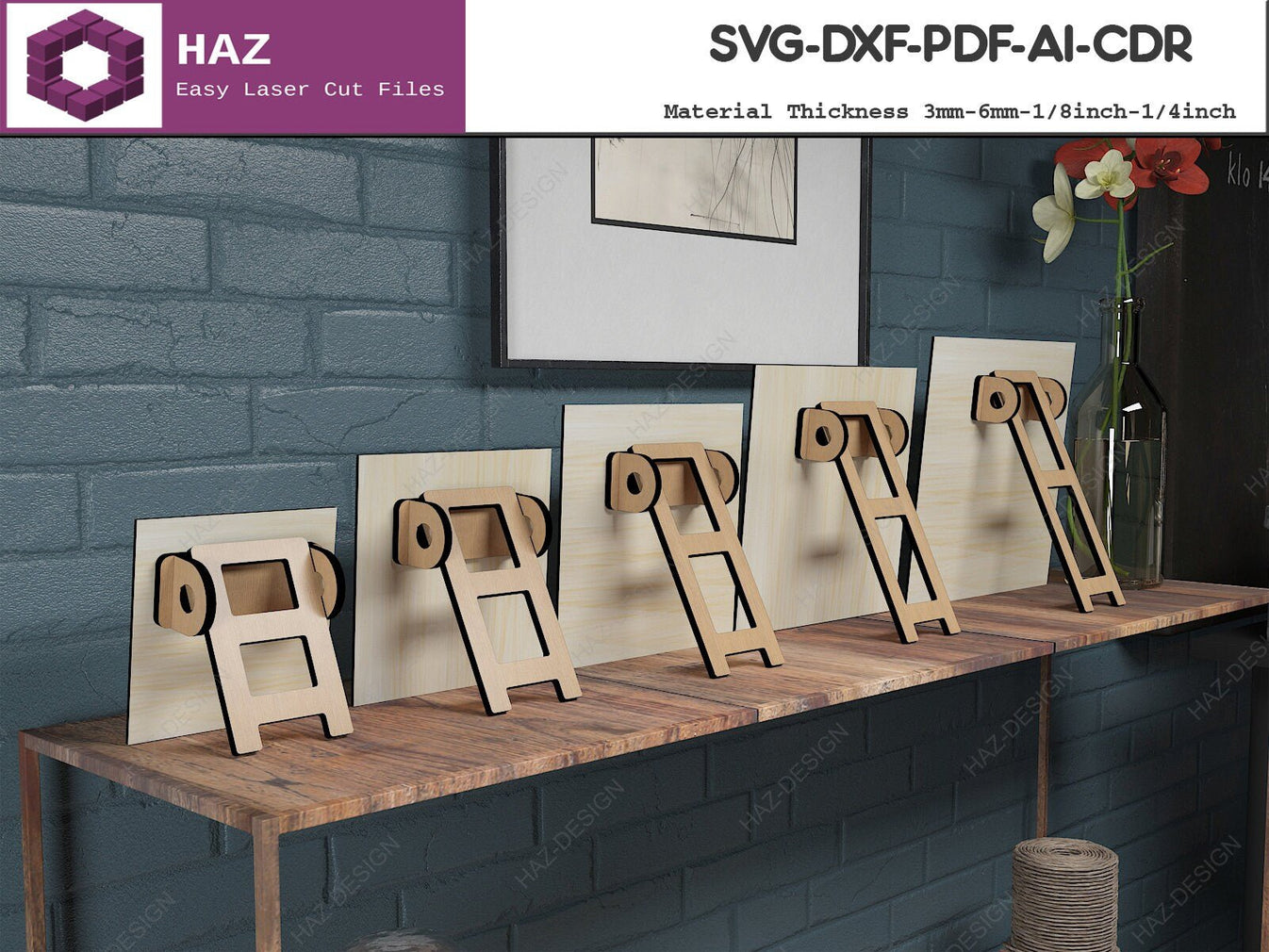 Folding Legs for Photo Frame / Easel Stand Backs / Leg for Pic Frames ...