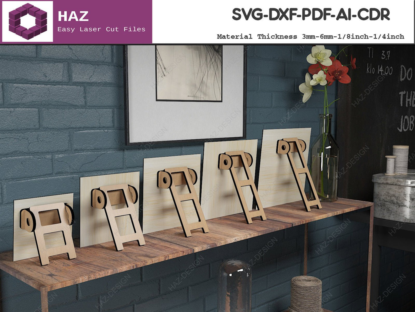 Folding Legs for Photo Frame / Easel Stand Backs / Leg for Pic Frames ...