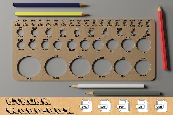 Laser Cut Ruler / Back to School Ruler / Laser Cut Files - Vector DXF ...