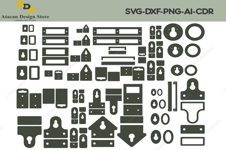 SVG Templates for Laser Cutting and Crafting – atacandesignstore