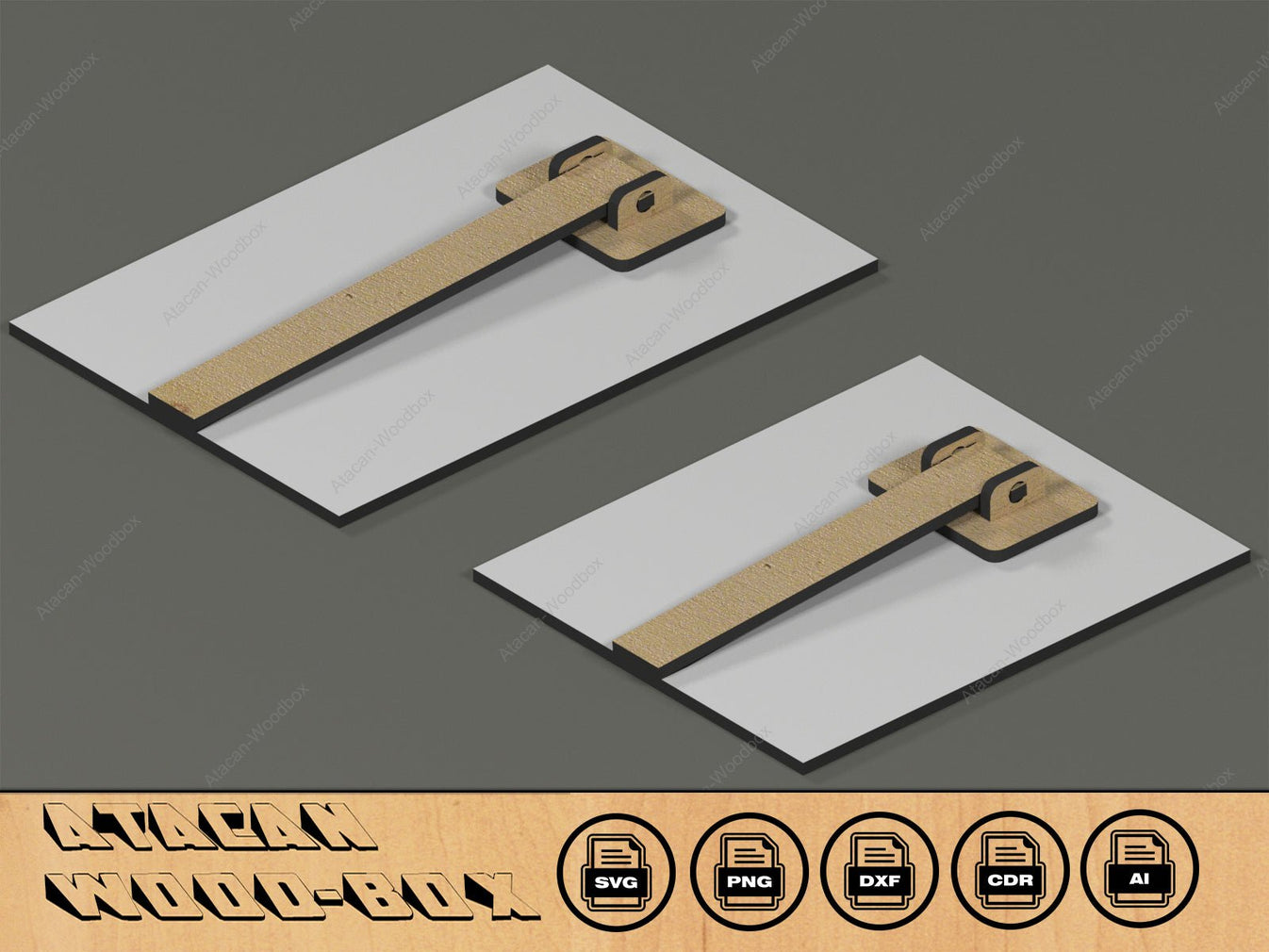 Versatile Easel Stand Backs 8 Sizes / Picture Frame and Art Display Le ...