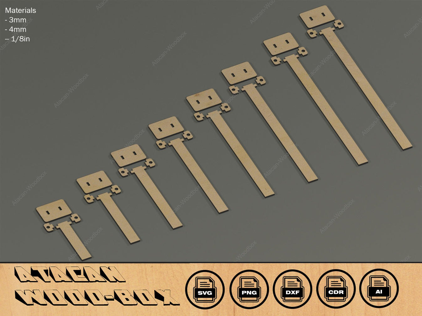 Versatile Easel Stand Backs 8 Sizes / Picture Frame and Art Display Le ...